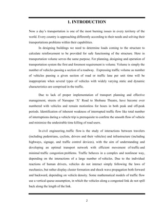 TRAFFIC IMPROVEMENTS FOR SMOOTH MOVEMENT OF TRAFFIC FLOW | PDF