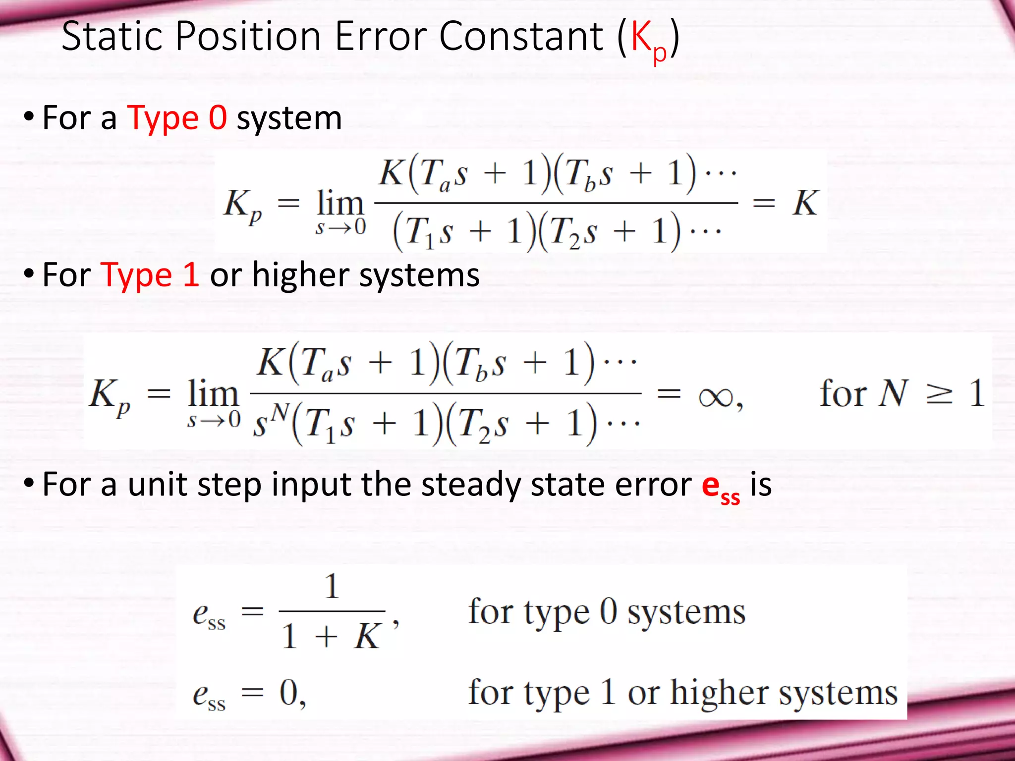 6. steady state error | PDF