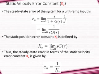 6. steady state error | PDF
