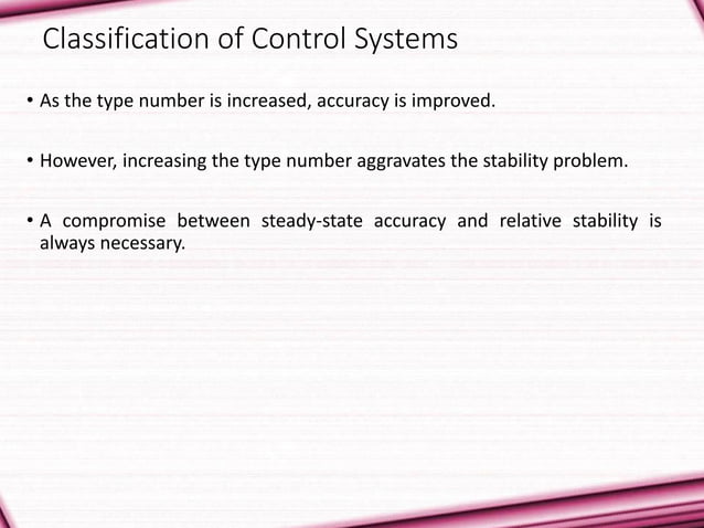 6. steady state error | PDF | Physics | Science