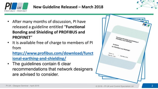 6. functional bonding and shielding of profibus and profinet peter ...