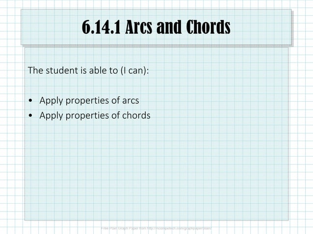 6.14.1 Arcs, Chords, and Angles | PDF | Physics | Science