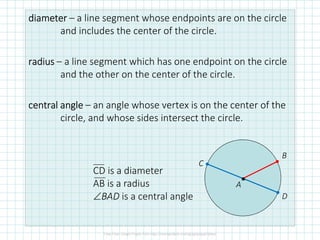 6.14.1 Arcs, Chords, and Angles | PDF