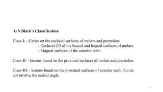 dental caries classifications, histopathology | PPTX