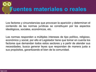 6. fuentes del derecho | PPTX