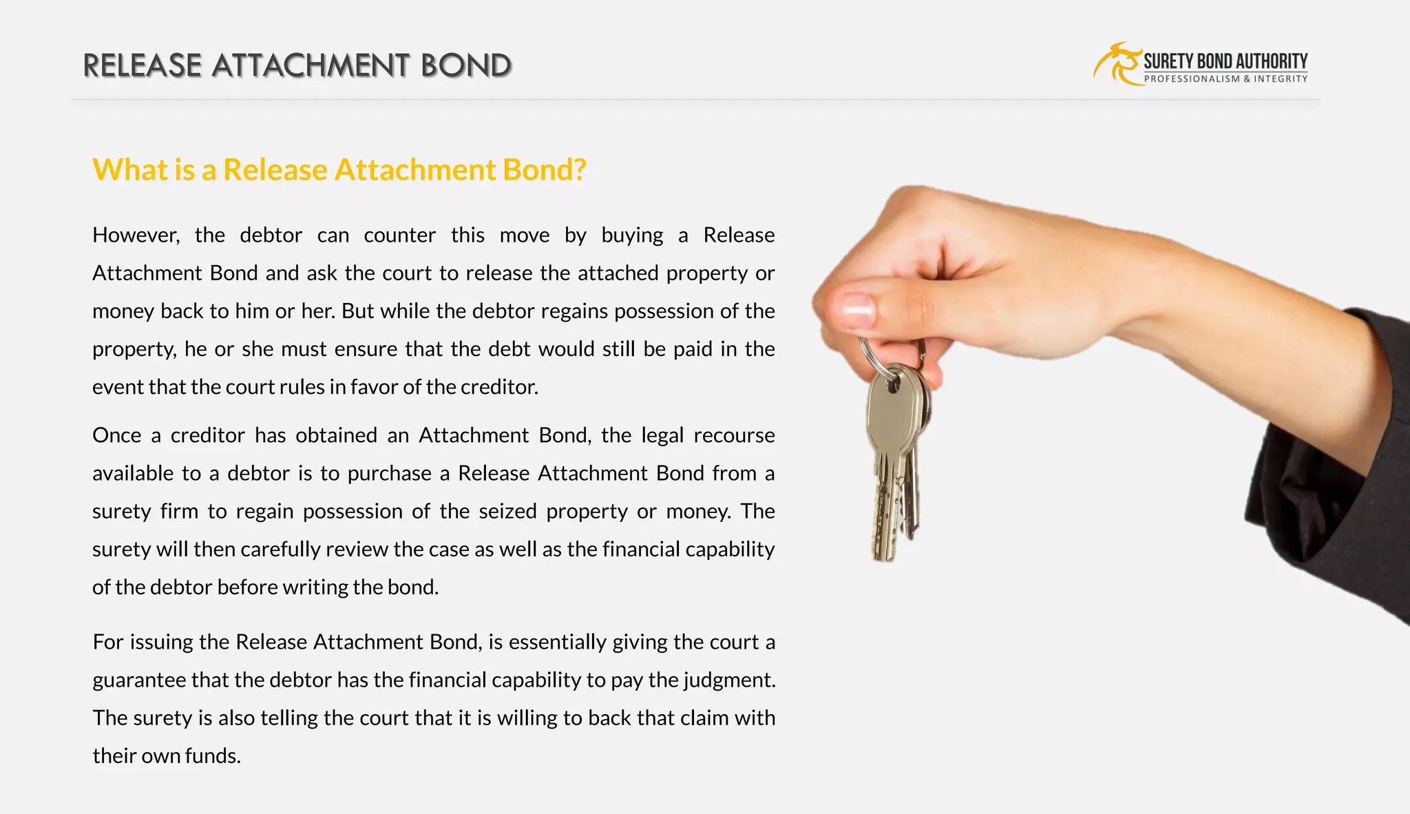 What is a Release Attachment Bond? | PDF