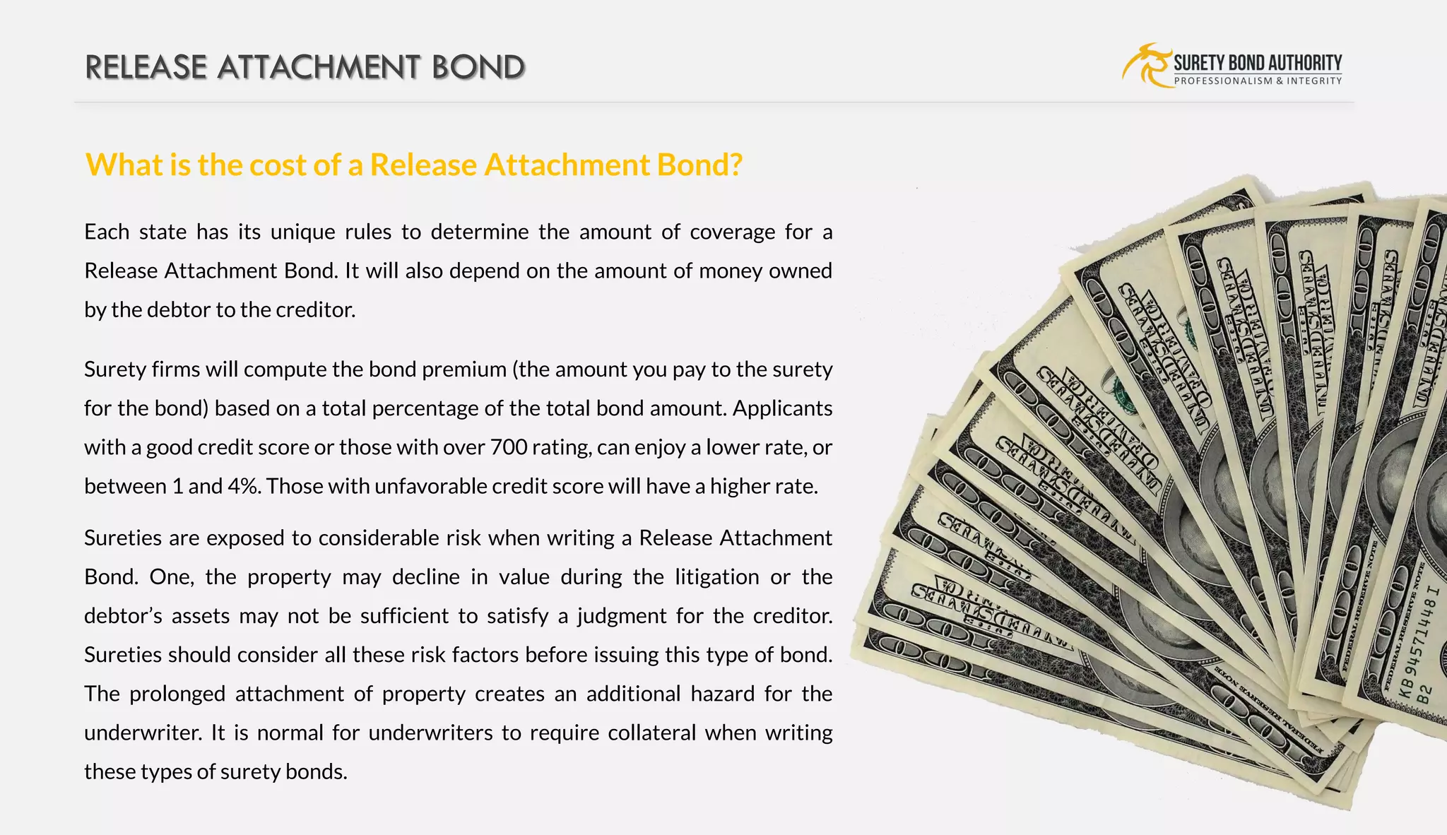 What is a Release Attachment Bond? | PDF