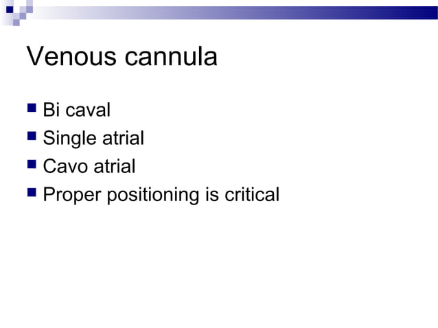 cannulation techniques during cpb | PPT | Heart and Cardiovascular ...