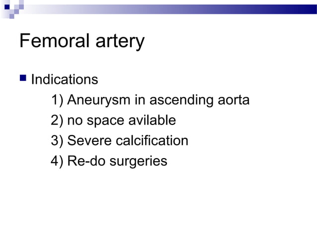 cannulation techniques during cpb | PPT | Heart and Cardiovascular ...