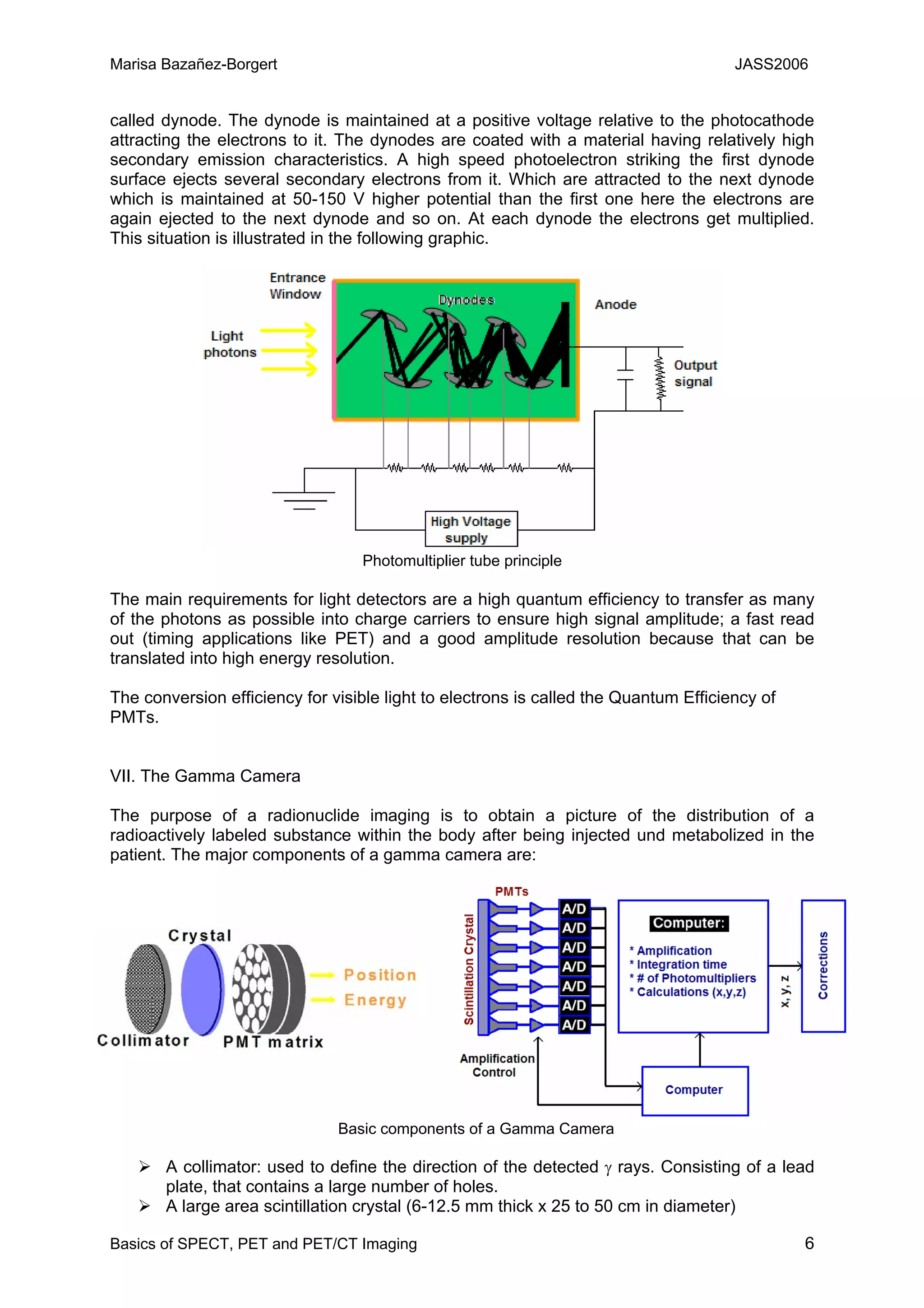 Basics of SPECT, PET and PET/CT imaging | PDF