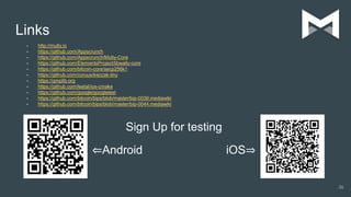 Ядро мультикроптовалютного кошелька Multy | PPTX