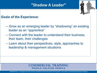 SHADOW A LEADER – AN INNOVATIVE CAPSTONE APPROACH FOR YOUR HIPO ...