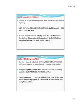 Tính đa hình của men CYP2C19 và việc sử dụng thuốc P.P.I | PDF