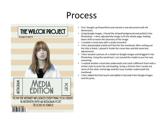 6. production reflection(3) | PPTX | Desktop Publishing | Computer Software and Applications