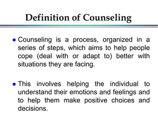 6. counseling and guidance | PPTX