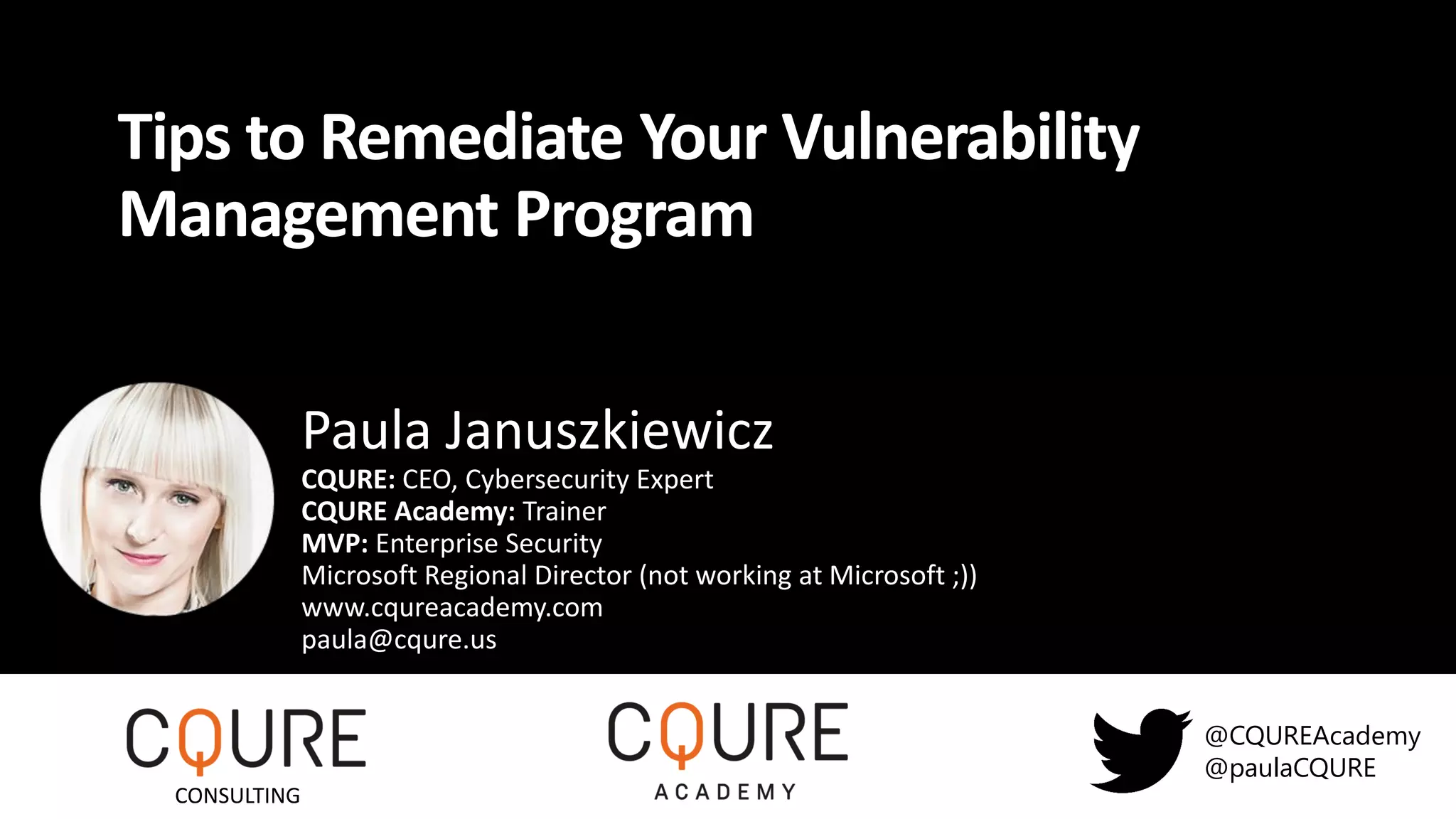 Tips to Remediate your Vulnerability Management Program | PDF
