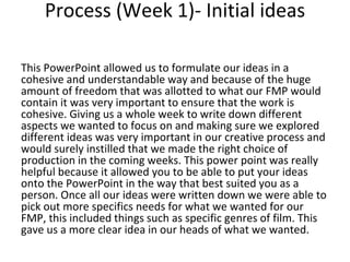 Production reflection | PPT