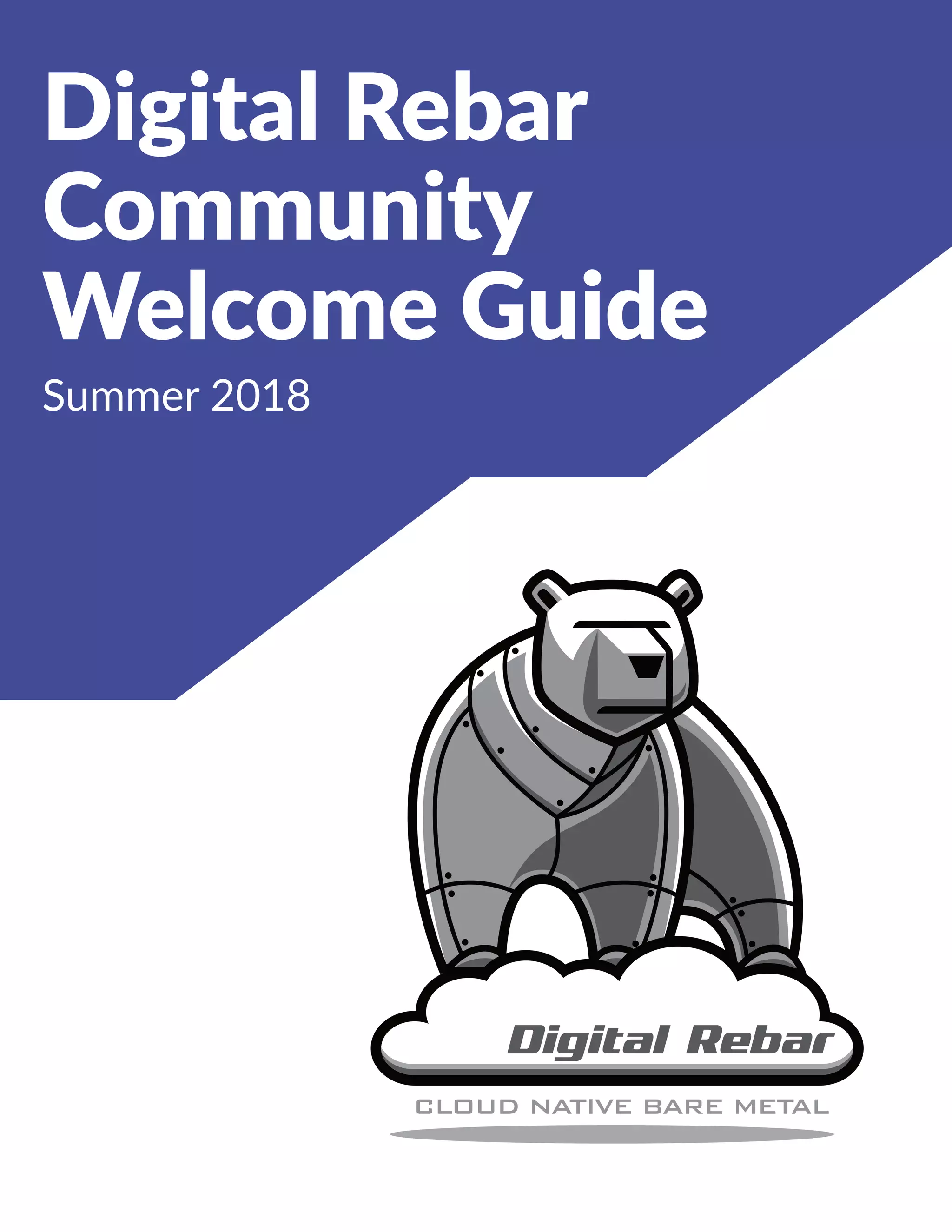 Digital Rebar Community Welcome Guide | PDF