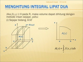 Integral Lipat Dua ( Kalkulus 2 ) | PPS