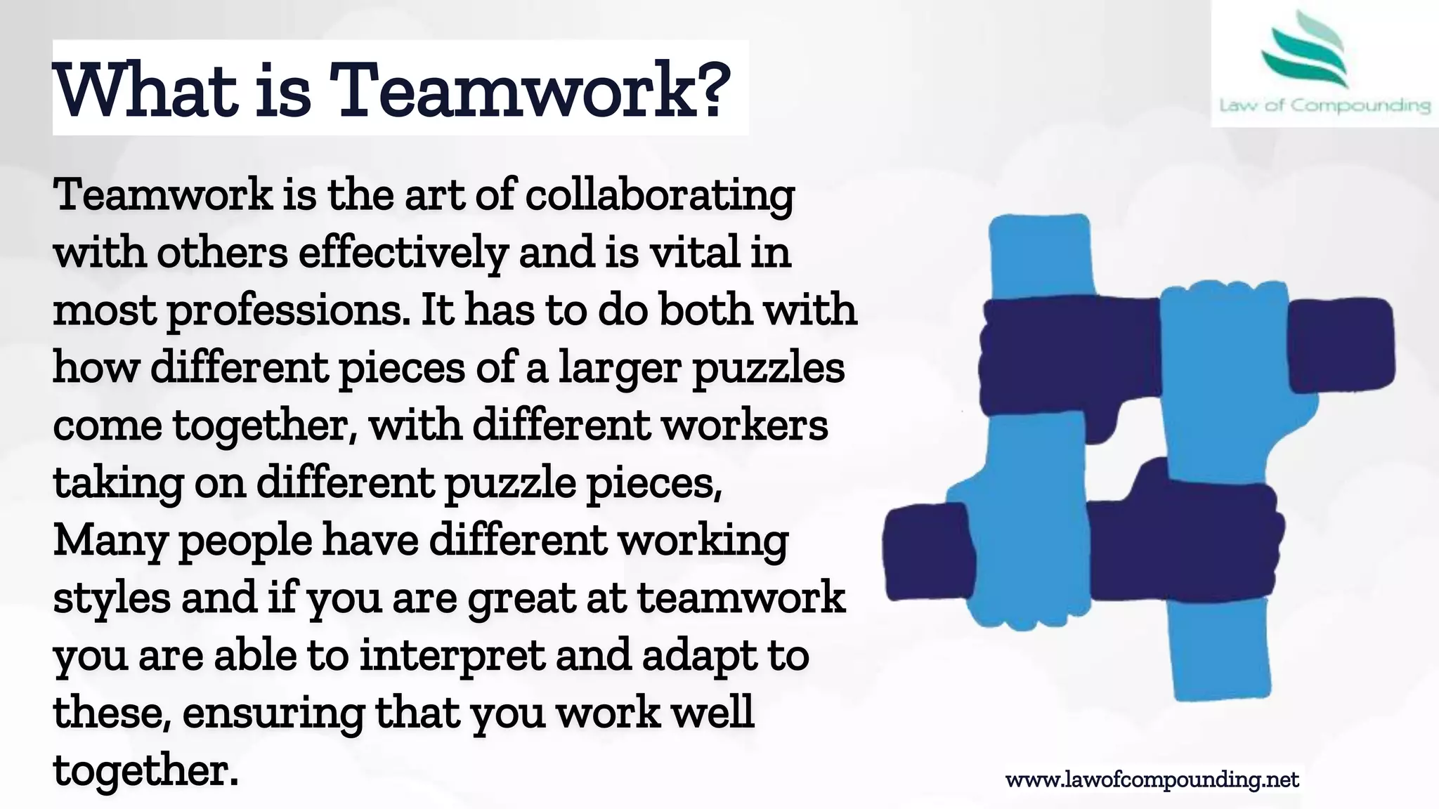 Team Work : Key to Success. | PPTX