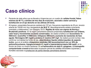 6.clase meningoencefalitis bacteriana | PPT