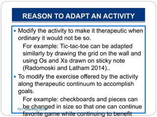 adaptation in activity | PPTX