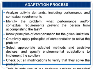 adaptation in activity | PPTX