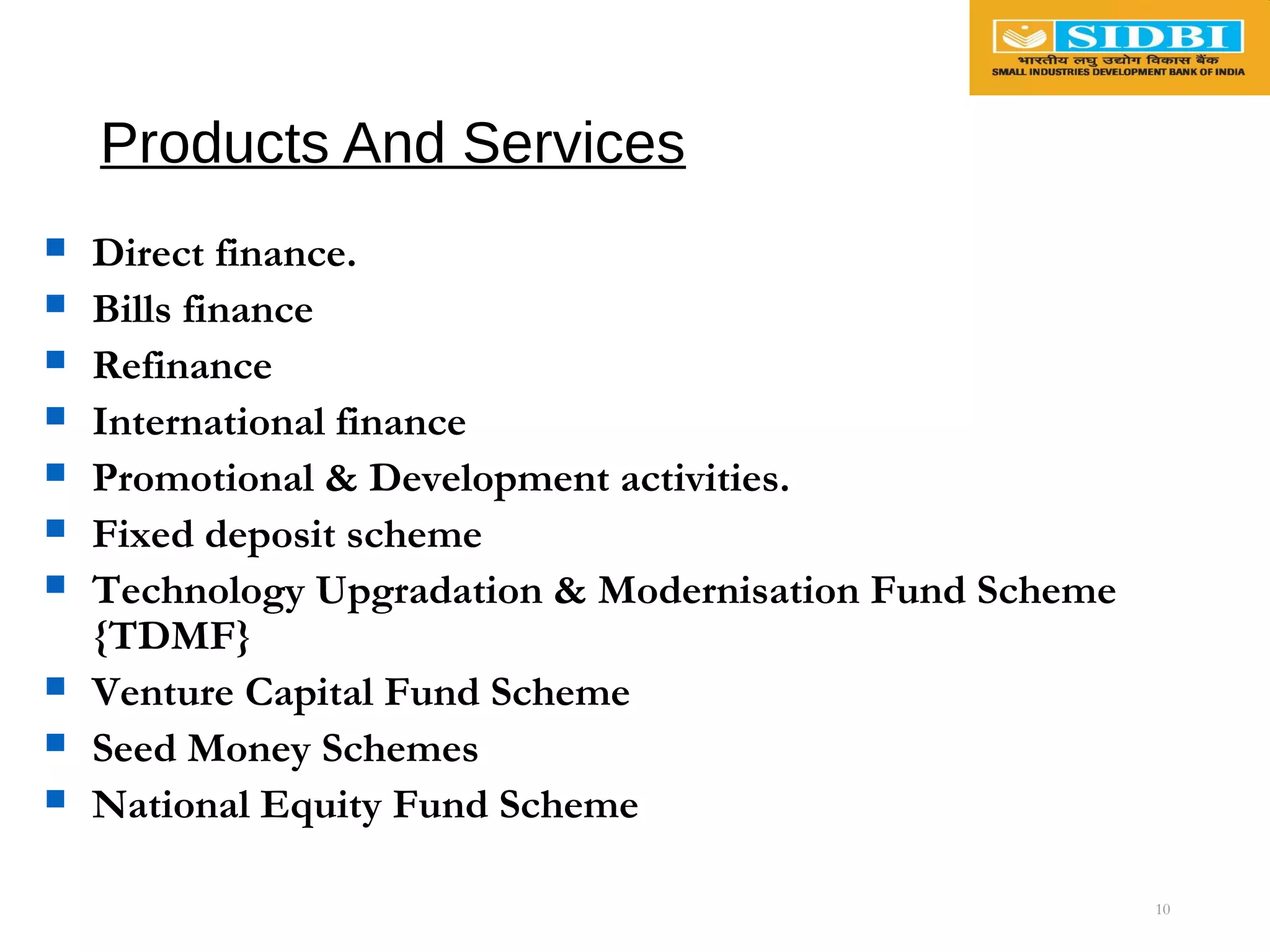 SIDBI | PPT