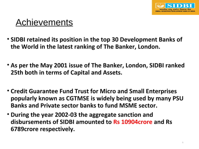 SIDBI | PPT