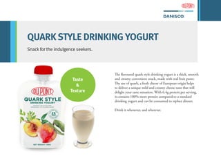 QUARK STYLE DRINKING YOGURT | PPT