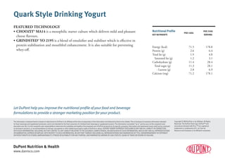 QUARK STYLE DRINKING YOGURT | PPT