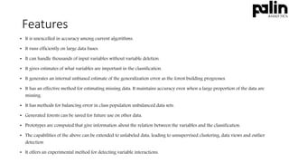 Random Forest Classifier in Machine Learning | Palin Analytics | PPTX