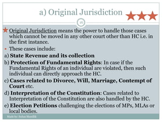 High courts and Subordinate courts | PDF