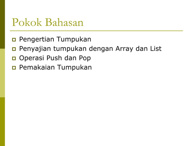 6 Stack Struktur Data Ppt 