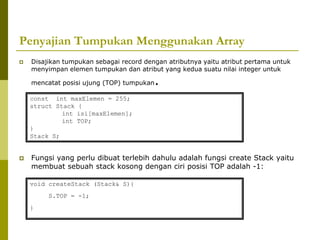 6. Stack (Struktur Data) | PDF