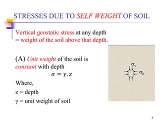 Geotechnical Engineering-II [Lec #6: Stress Distribution in Soil] | PPSX