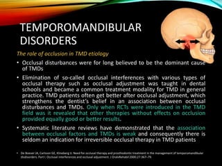 Evidence Based Prosthodontics | PPTX