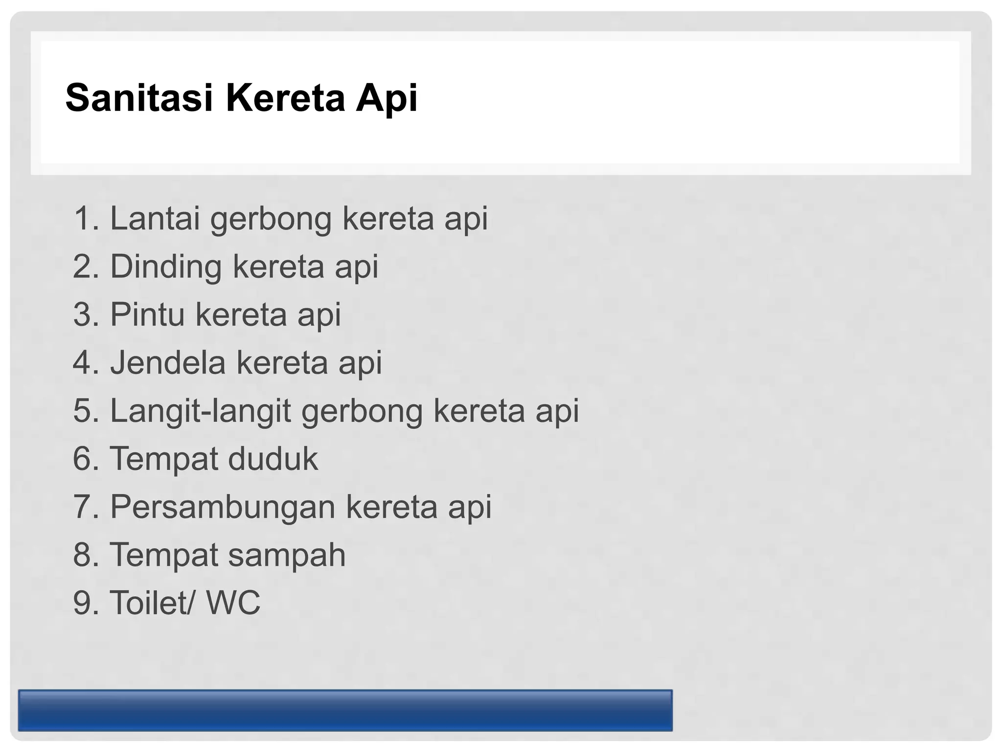 sanitasi lingkungan pariwisata | PPTX