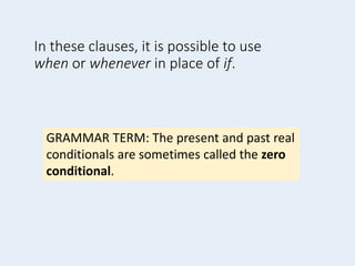 6.7 conditional adverb clauses | PPTX