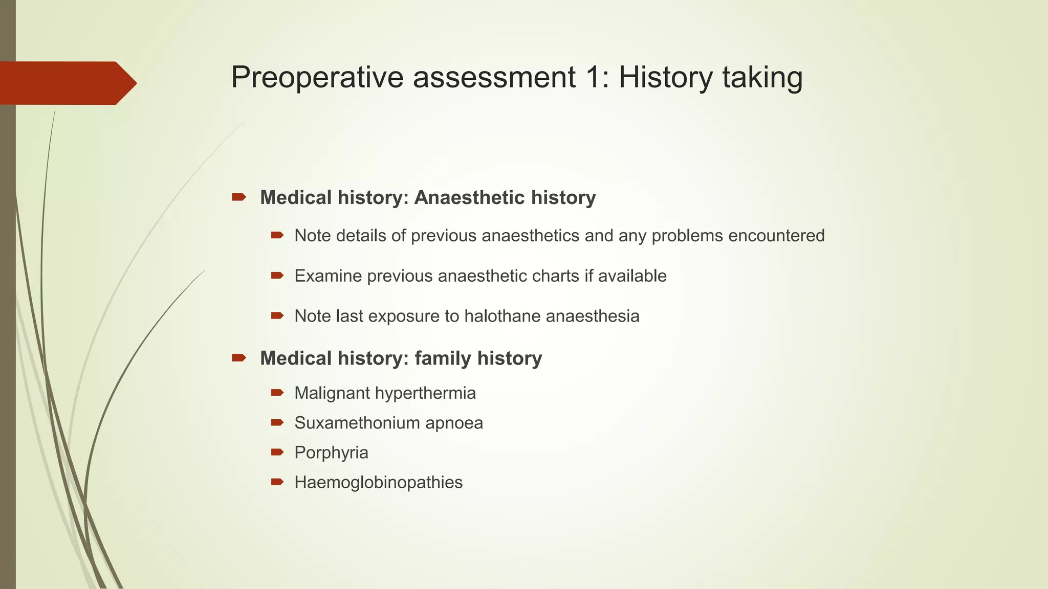 6.preoperative assessment | PPTX