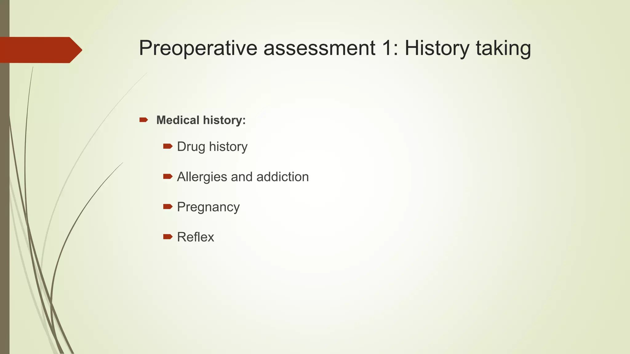 6.preoperative assessment | PPTX
