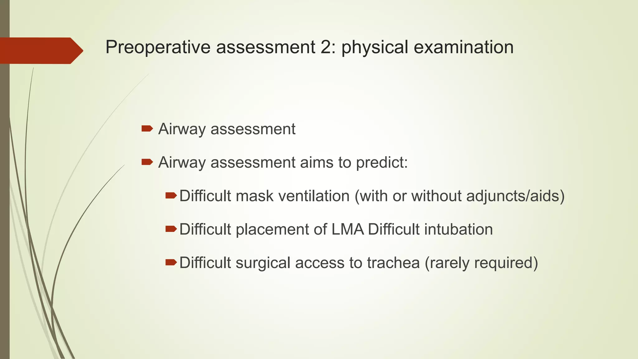 6.preoperative assessment | PPTX
