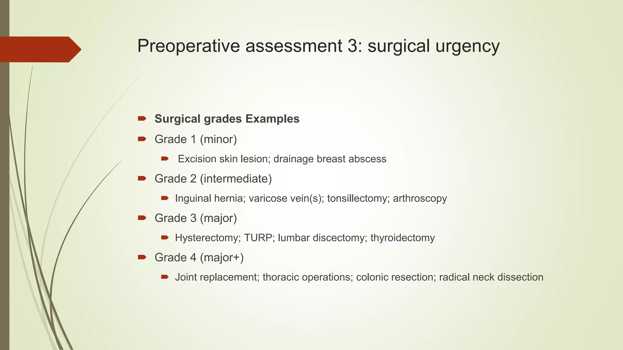 6.preoperative assessment | PPTX