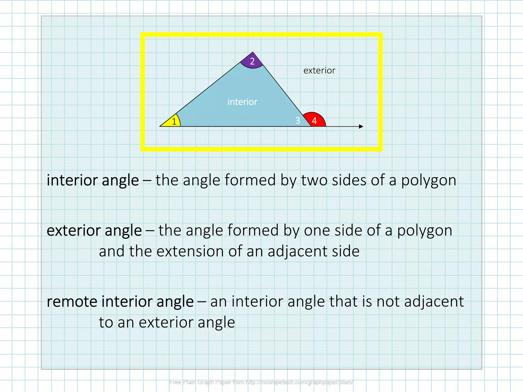 6.1 Triangle Angle Relationships | PDF