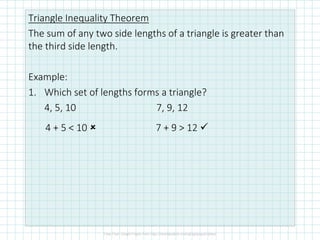 6.2 Classifying Triangles | PDF