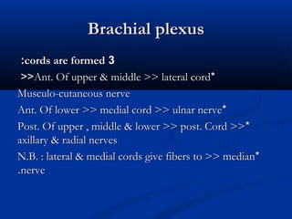 Radiological anatomy & technique of Brachial plexus & Subarachnoid ...