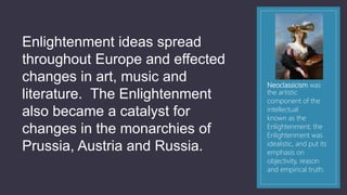 6.3 the spread of enlightenment ideas | PPTX