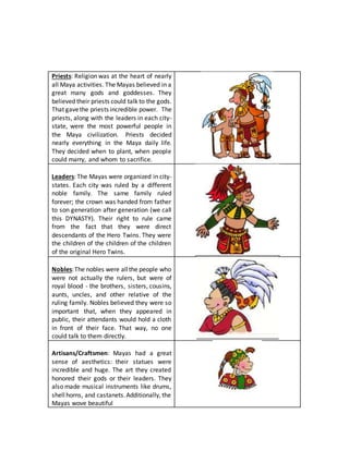 6. mayan civilization | DOCX