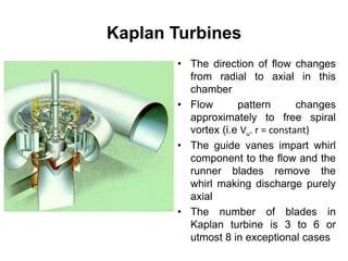 6. kaplan turbine | PPTX