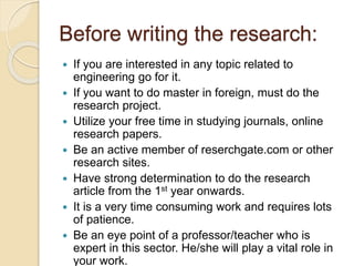 research on civil engineering | PPTX